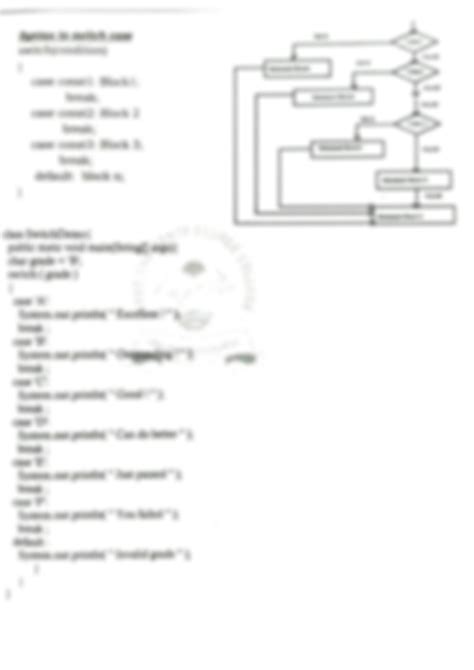 Solution Selection And Conditional Branching Statements In Java