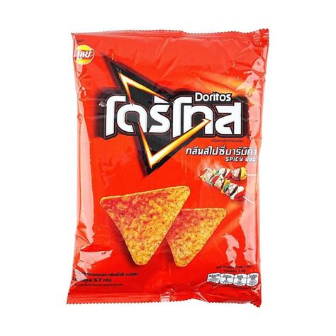 Lays Thailand Doritos Corn Tortilla Chip Spicy Bbq Flavor 2 Tiktok Shop