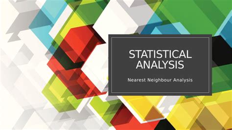 nearest neighbour analysis teaching resources