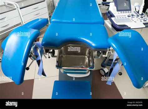 Gynecological Room With Chair And Equipment Stock Photo Alamy