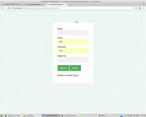 A Full Registration Form With All Validation Project In Codeigniter Php With Source Code And
