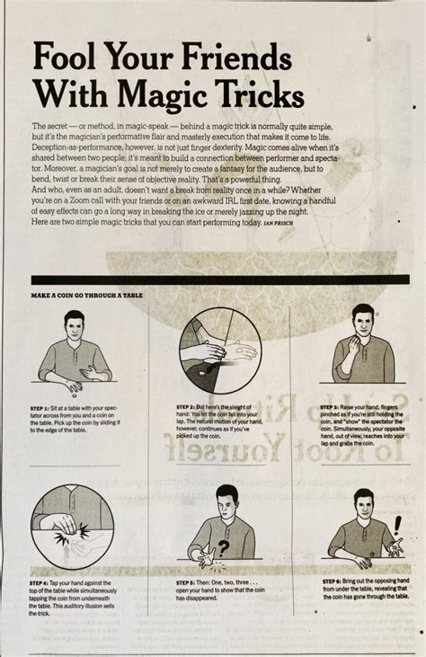 How To Do Magic Tricks With Coins