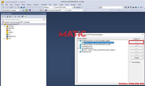 Twincat 3 Ep1 Sử Dụng Laptop Như Ipc Beckhoff Ví Dụ Kết Nối Với Ek1100