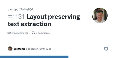 Layout Preserving Text Extraction Pymupdf PyMuPDF Discussion GitHub