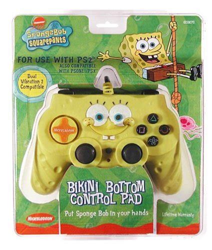 Spongebob Squarepants Controller Playstation 2 J2games