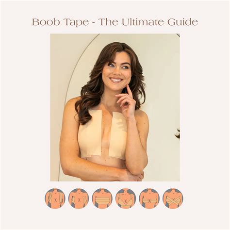 Boob Tape How To Guide Bra Fitting Breast Education Cluny Court
