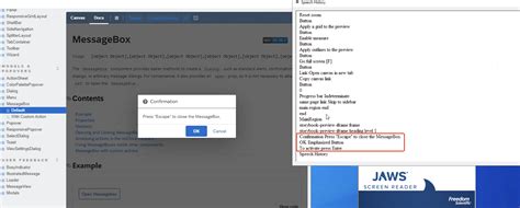 Sf A11y 0260 Messagebox Modal Dialog Announcement Of Messagebox Is Missing · Issue 3431