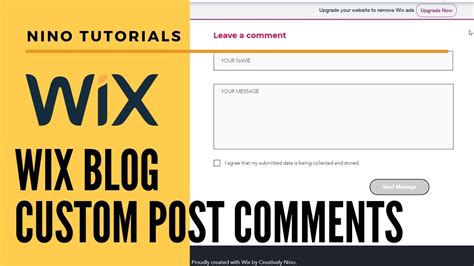 Customize Your Wix Blog Post Comments Section Using Velo Wix Code