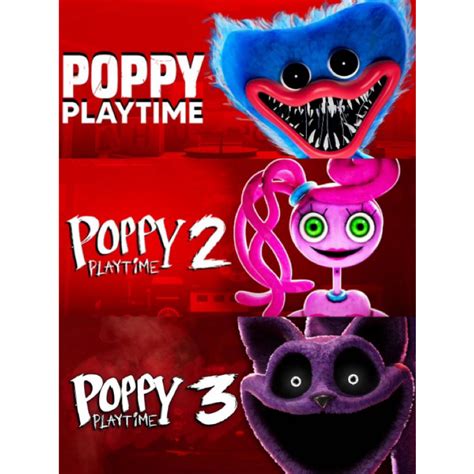 Poppy Playtime Chapter 1 Chapter 2 Chapter 3 Android APK PC Digital Offline Game Shopee