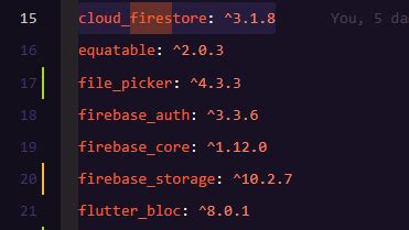 Runtime Error Firebase Firestore Undefined Class In Flutter Stack Overflow