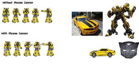 Transformers 2007 Bumblebee Camaro Sprites V2 By Pipogame92972 On