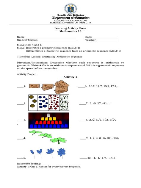 Math G10 Q1 W3 Las 1 Pdf