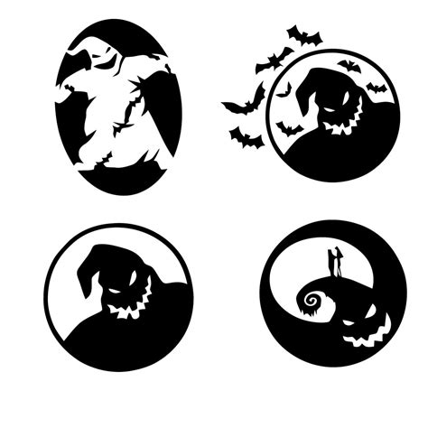 Free Printable Oogie Boogie Pumpkin Stencil Printable Board Games