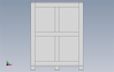 包装运输木箱 SOLIDWORKS 2018 模型图纸下载 懒石网