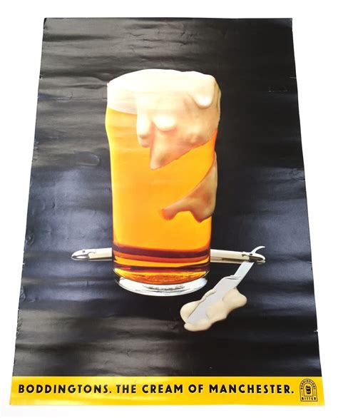 Boddingtons Draught Poster 1993