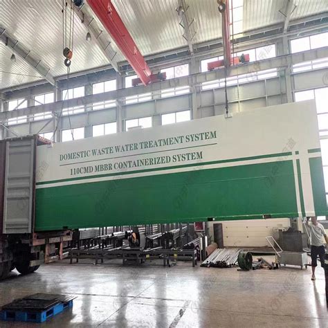 Mbr Containerized Water Treatment Plant Water Treatment Plant And Mbr
