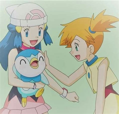 Pin By Jass Daroli On Misty Fanart Ash And Misty Zelda Characters