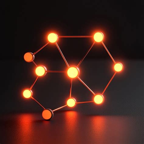 3d Connection Icon Network And Communication Logo Illustration