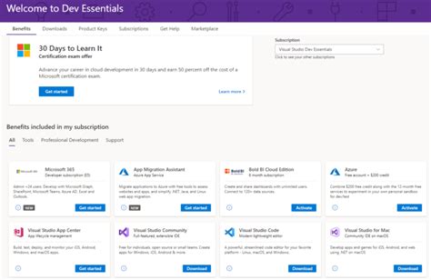 Ferramentas De Desenvolvedor E Essentials Gratuitos Visual Studio