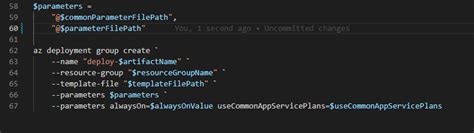 Getting Unable To Parse Parameter With Az Deployment Group Create