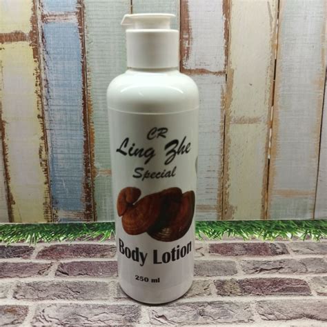 Jual Hand Body Lotion Ling Zhi 250 Ml Shopee Indonesia