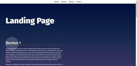Github Mosaqr88landing Page Project Udacity Landing Page Project