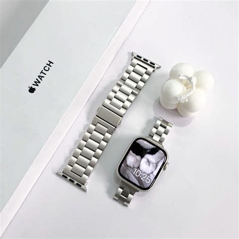 🚀오늘출발필름증정 애플워치 스트랩 슬림 메탈 가죽 커플 스트랩 밀레니즈 루프 라이트 밴드 케이스 줄질 시계줄 8 7 6 Se 2