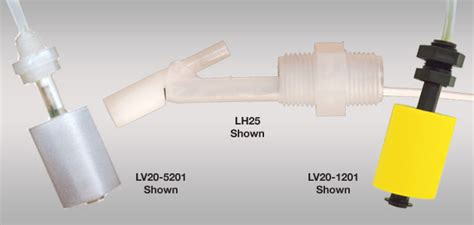 Flowline LV Switch Tek Mini Float Level Switch For Vertical Mounting NPT Process
