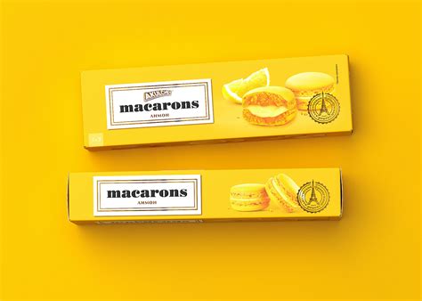 Packaging For Macarons Made By Akulchev :: Behance