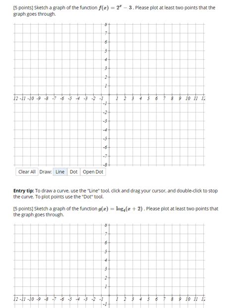 Solved 5 Points Sketch A Graph Of The Function Fx 2
