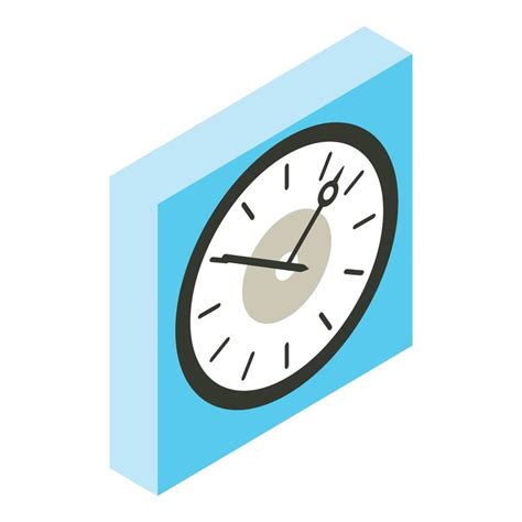 Vintage Clock Icon Isometric Style 15654804 Vector Art At Vecteezy