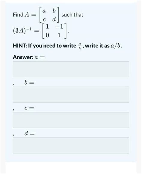 solved b c d 34 ¹ [11¹] 0 hint if you need to write
