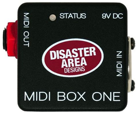 Disaster Area Midi Box One Din To 635mm Jack Converter Midi Controller