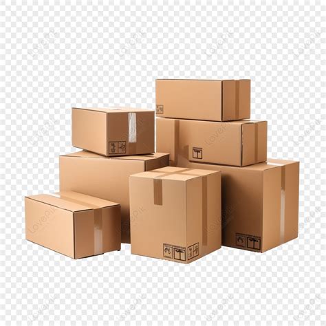 골판지 상자 판지 배달 포장 물류 재고물체분포 Png 일러스트 무료 다운로드 Lovepik