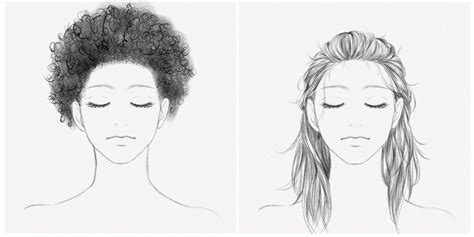 How To Draw Hairstyles Step By Step