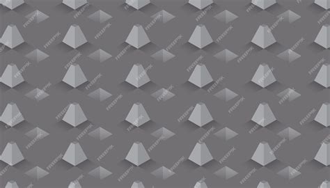 Premium Vector Vector Truncated Pyramid Pattern