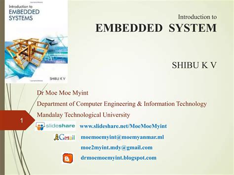 introduction to embedded systems i chapter 1 ppt