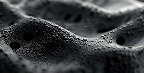 Fluid Particle Texture With Shallow Depth Premium Ai Generated Image