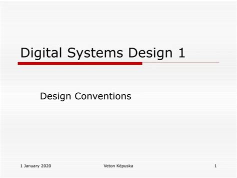 Ppt Digital Systems Design 1 Powerpoint Presentation Free Download
