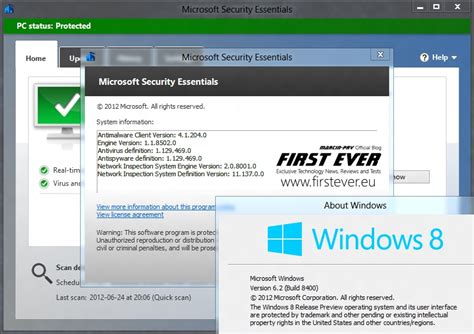 TINY SILEX Microsoft Security Essentials On Windows