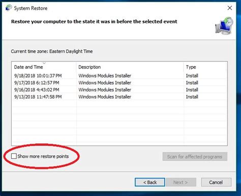 Windows 10 How To Create A System Restore Softonic