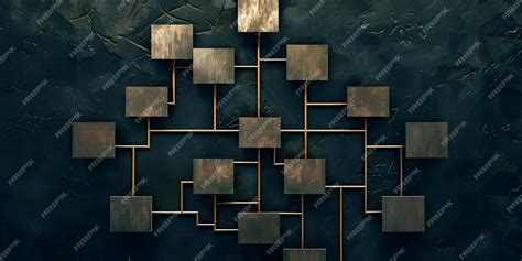 Decisionmaking Process Illustrated Flowchart Or Tree Diagram Concept