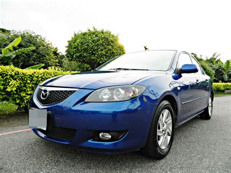 Mazda馬自達 3 【實價12萬8仟】2006型 耀眼寶藍 頂級版天窗 全車內外漂亮
