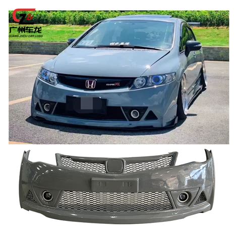 Body Kit Car Bumper For Honda Civic 2006 2009 Rr Style Front Bumper