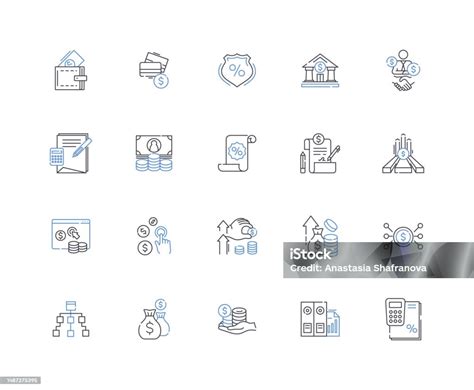 부동산 계획 라인 아이콘 컬렉션입니다 유언장 신탁 상속 집행자 부동산 유언 검인 보호자 벡터 및 선형 그림 자산 유산 상속인 개요 표지판 세트 아이콘에 대한 스톡 벡터 아트