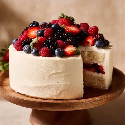 Berry Cake A Sweet Slice Of Happiness