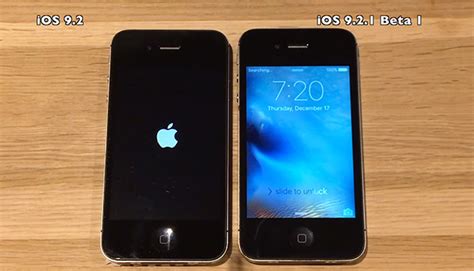 IOS Beta Vs IOS Head To Head Speed Test Videos Redmond Pie