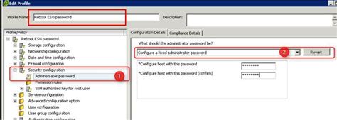 Reset The Root Password Of An Esxi Server Using Host Profiles Linux And Vmware Stuff
