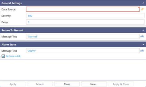 Configuring A Digital Alarm