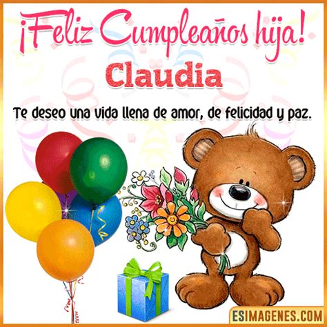  Feliz Cumpleaños Hija Claudia